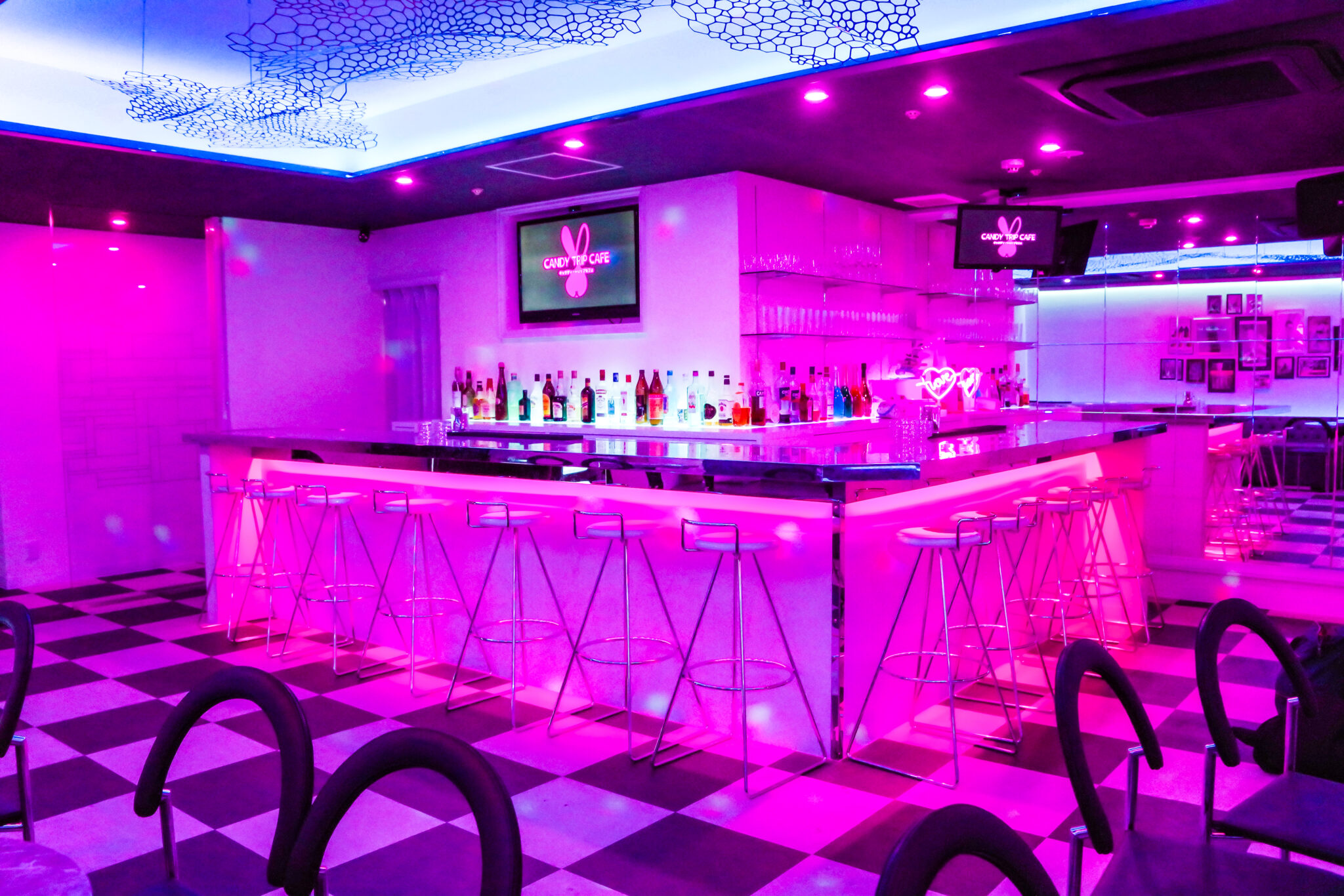 CANDY TRIP CAFE｜大阪｜心斎橋｜コンカフェ｜バニー | 【バニー】×【ネオン】＝【非日常へのトリップ】あなたを夢の中に引きずり込みます♥
